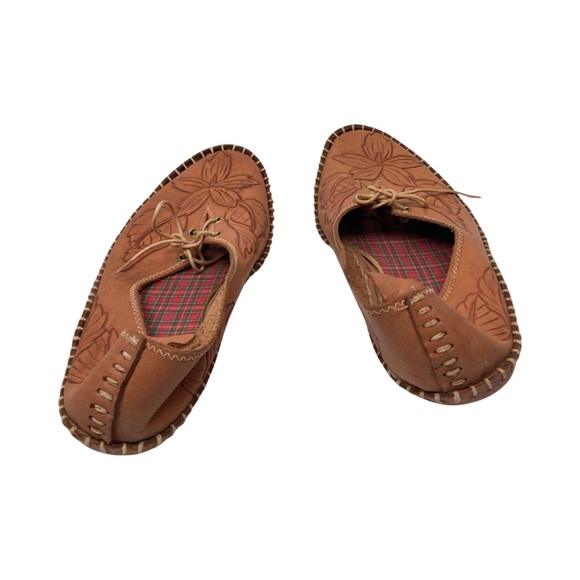 Tandy | Shoes | Tandy Suburban Gypsies Womens Size 7 Tooled Leather ...